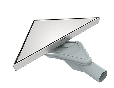 Triangular Shower Drains | Corner Floor Drain Manufacturer