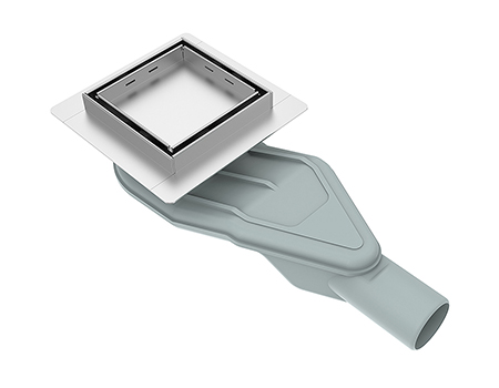 Square Drain Horizontal Outlet | Industrial Floor Drain Manufacturer