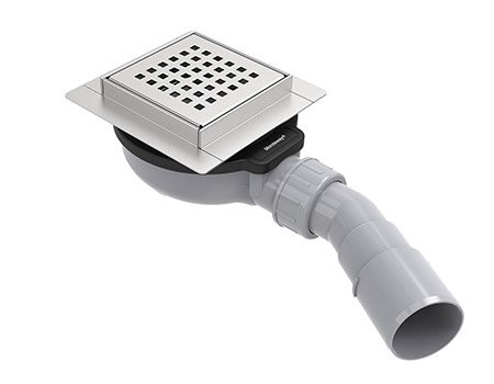 Square Drain Horizontal Outlet | Industrial Floor Drain Manufacturer