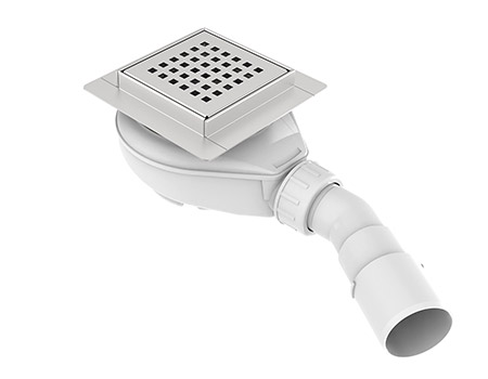 Square Drain Horizontal Outlet | Industrial Floor Drain Manufacturer